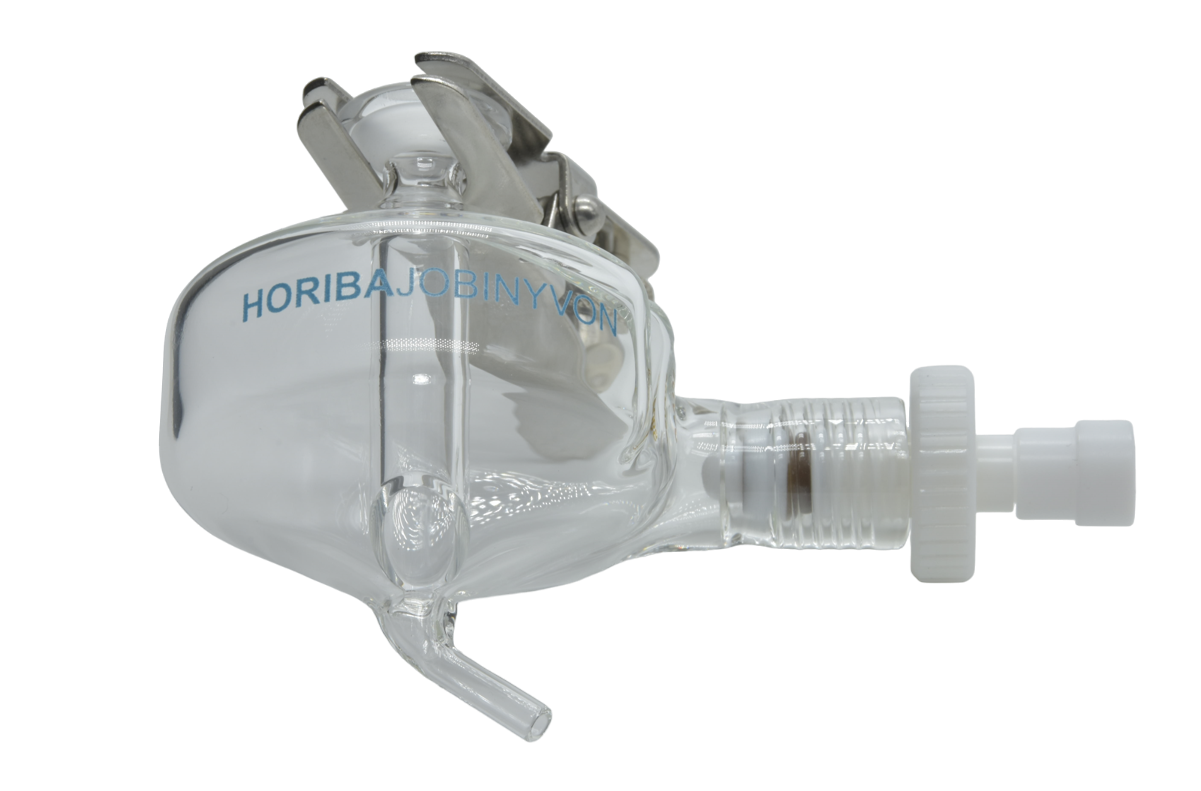 Glass Cyclone Chamber with Central Tube #1147929063